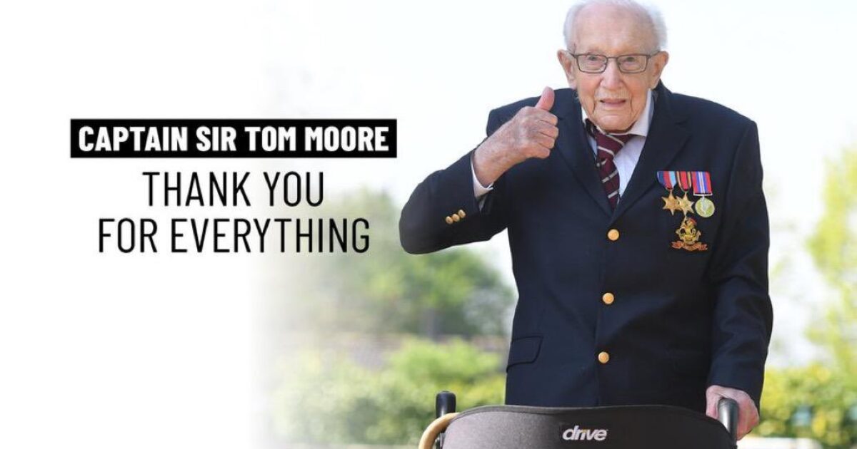 Nick Thomas-Symonds MP pays tribute to national hero Captain Sir Tom ...