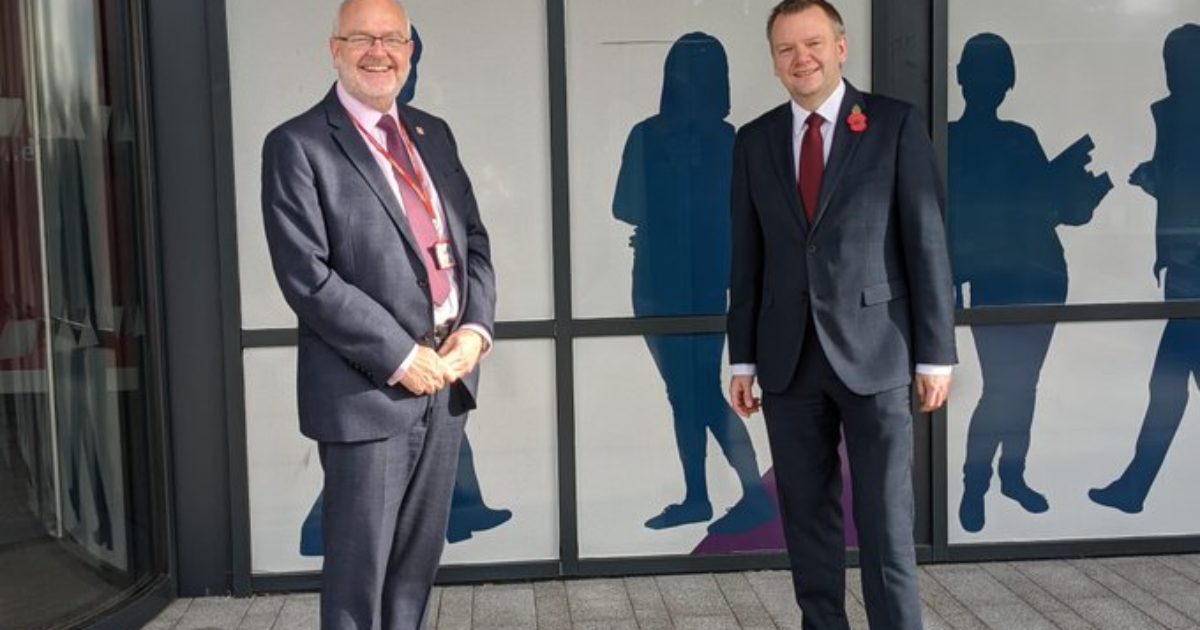 Nick Thomas-Symonds MP pays visit to Torfaen Learning Zone - Nick ...
