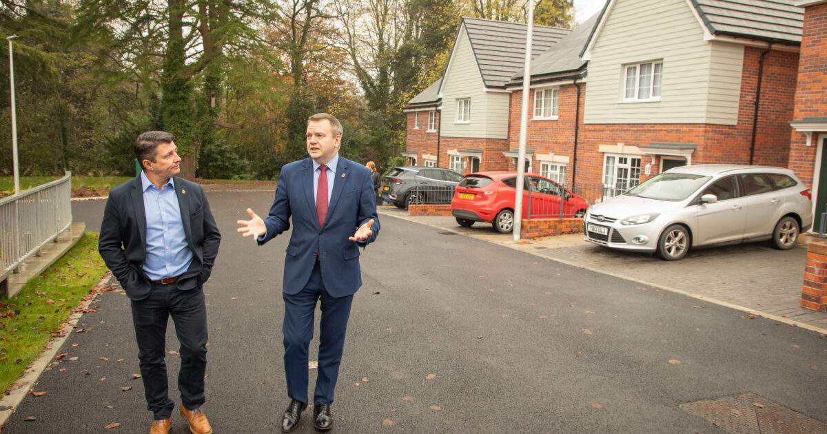Torfaen MP visits Bron Afon’s first intergenerational scheme Glanwern ...